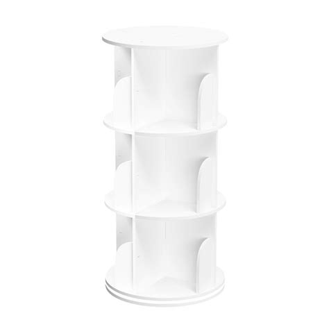 Modern Collective Freya 3 Tier Rotating Bookshelf Temple And Webster