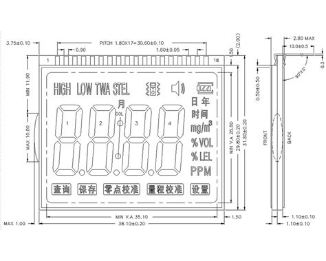 17寸仪器仪表stn段码屏lcd液晶屏液晶模块tftlcd黑白液晶屏段码液晶屏lcd12864生产厂家南京罗姆液晶