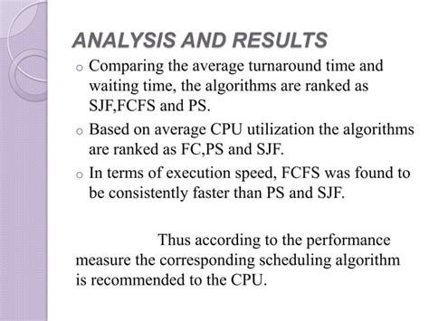 CPU Scheduling Algorithms In OS PPTX Operating Systems Computer Software And Applications