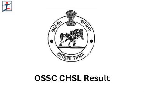 OSSC CHSL Result 2024 Out Result PDF And Cut Off Marks