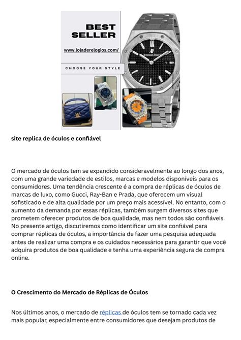 Ppt Site Replica De Culos E Confi Vel Powerpoint Presentation Free Download Id