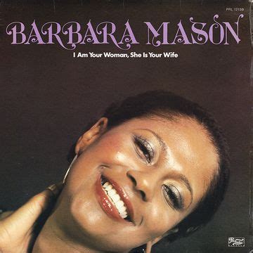I Am Your Woman She Is Your Wife Álbum De Barbara Mason Letrasmusbr