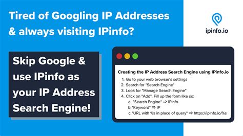Using Ipinfo As A Search Engine In Your Browser General Ipinfo