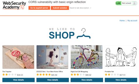 Cors Vulnerability With Basic Origin Reflection Writeup Cyberhub Es
