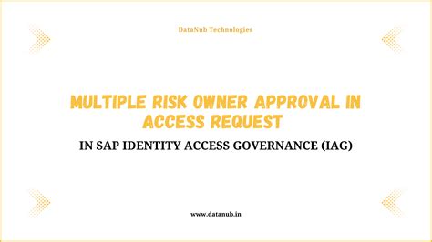 Multiple Risk Owner Approval In Access Request In Sap Iag