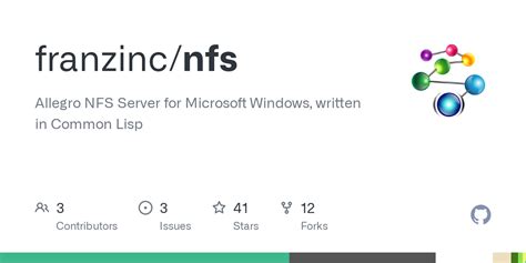 Github Franzincnfs Allegro Nfs Server For Microsoft Windows