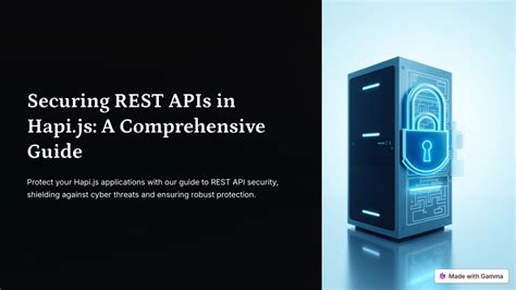 Ppt Securing Rest Apis In Hapijs A Comprehensive Guide Powerpoint
