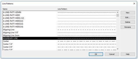 REVIT CREATING LINES AND LINE PATTERNS IN REVIT