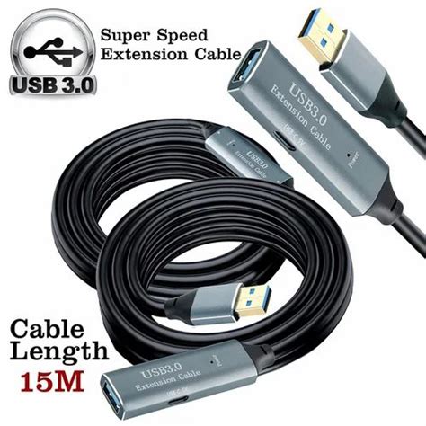 Black Copper Scm Pro Active Usb 3 0 Extension Cable 15 Mtr At Rs 3500 Piece In Chennai