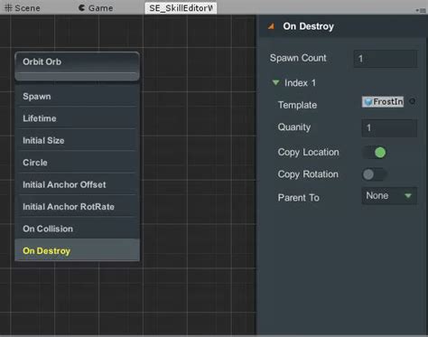 [wip] skill editor specialized on projectile skill community