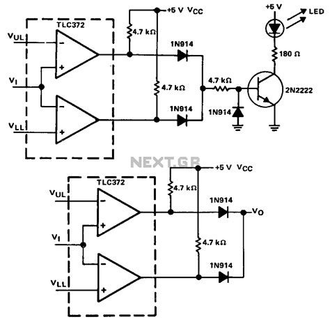 Window Comparator Under Voltage Detector Circuits 13195 Next Gr