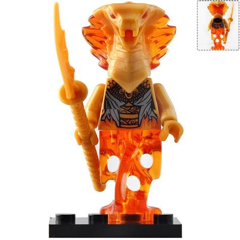Minifigure Aspheera Pyro Snake Serpentine Ninjago Movie Compatible Lego