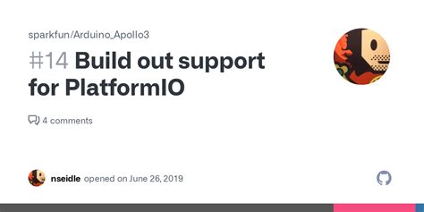Build Out Support For Platformio · Issue 14 · Sparkfunarduinoapollo3