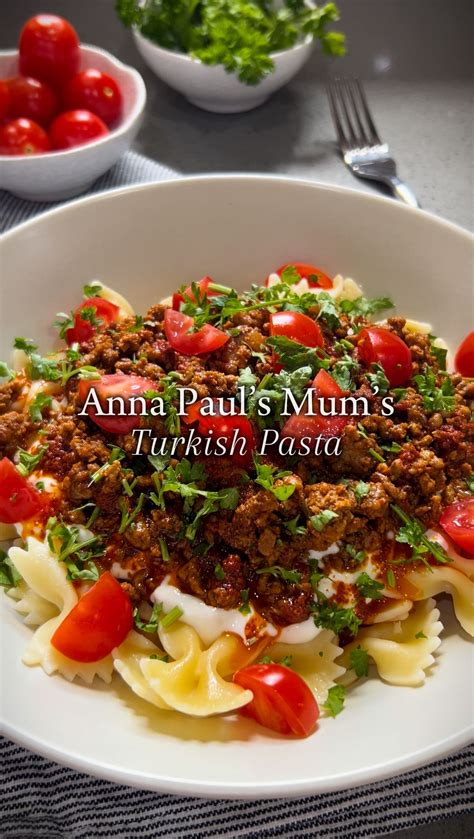 Turkish Pasta With Lamb