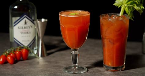 해장으로 먹는 칵테일 토마토로 만드는 해장칵테일 2가지 레드아이and블러디메리