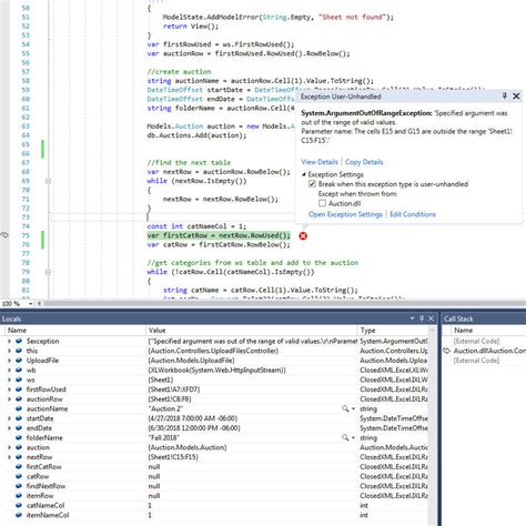 C Closed Xml Reading In A Table Through Empty Rows Stack Overflow