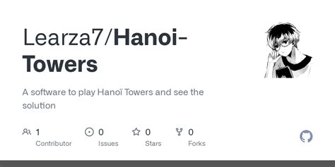 GitHub Learza Hanoi Towers A software to play Hanoï Towers and see the solution