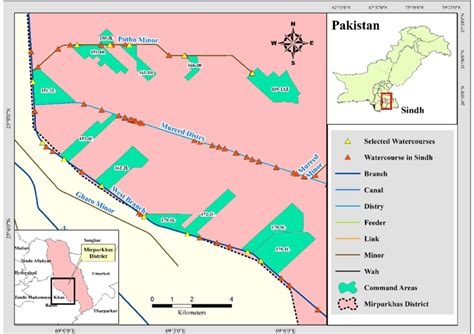 Selected Command Areas In Mirpurkhas District Download Scientific Diagram