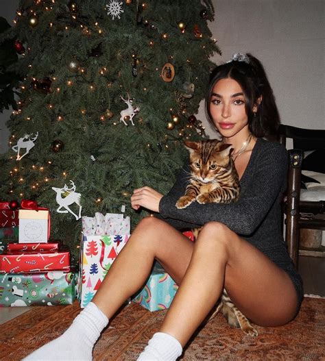 Chantel Jeffries Sexy Under The Christmas Tree In Red Lingerie Photos The Fappening