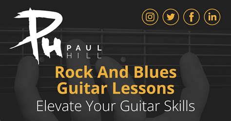Rock And Blues Guitar Lessons Master The Art