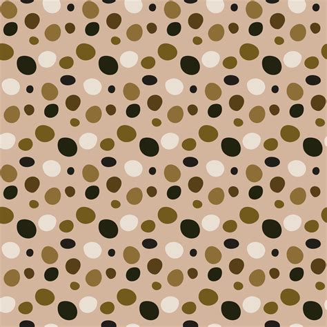 Fashionable Seamless Pattern With Abstract Shapes Hand Drawn Simple Shapes Abstract Modern