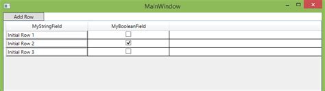 How To Create A Datagrid With Multiple Field Types In Xaml Wpf Jm
