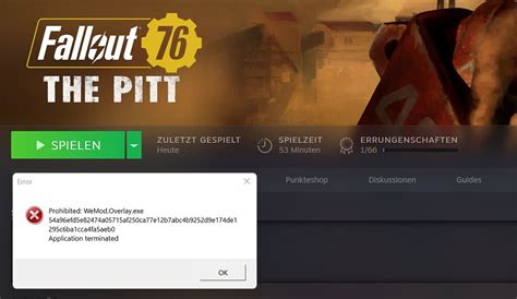 Cant Play Fallout Without Crash Support WeMod Community