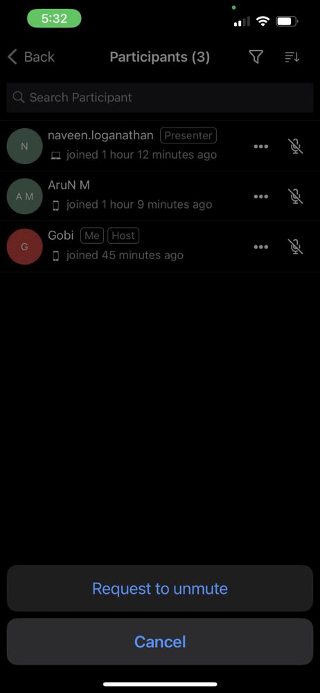 New Enhancements In The Latest Version Of The Zoho Meeting Ios Mobile App