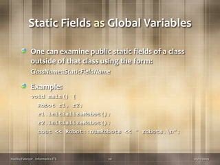 OOP D ITS Th C Oop And Class Structure PPT