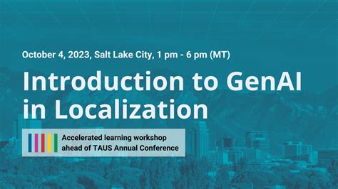Genai In Localization Forum Custom Mt