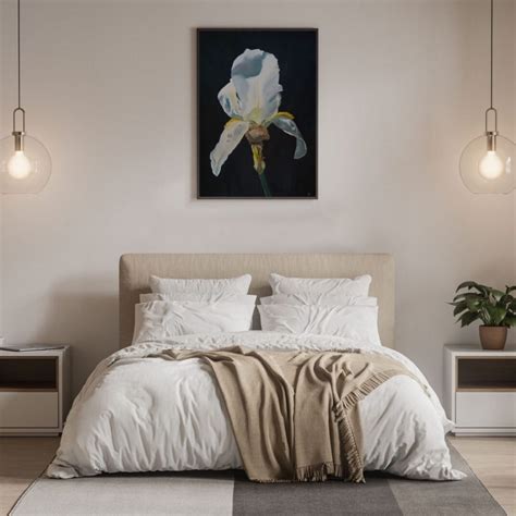 Купить картину Белые ирисы в Москве от художника Березникова Юлия