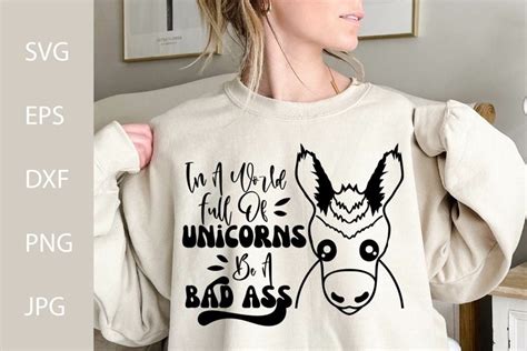 In A World Be A Bad Ass Svg