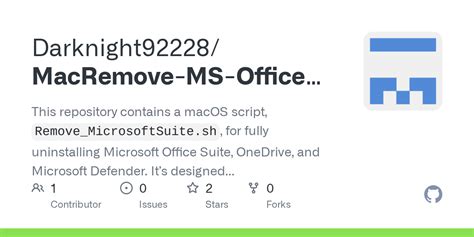 GitHub Darknight92228 MacRemove MS Office Onedrive Defender This Repository Contains A MacOS