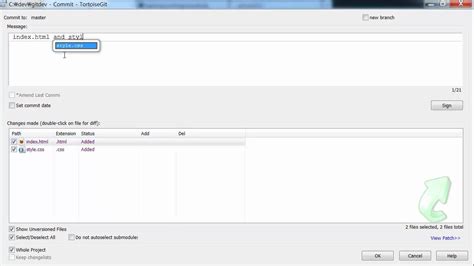 Git Tortoisegit의 작업흐름 Youtube