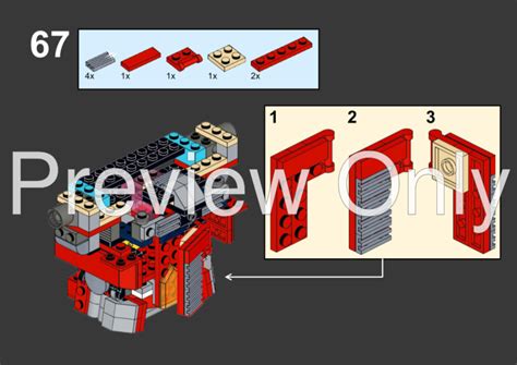 Lego Moc 10302 Idw Don Figueroa Optimus Prime Alternate Build By