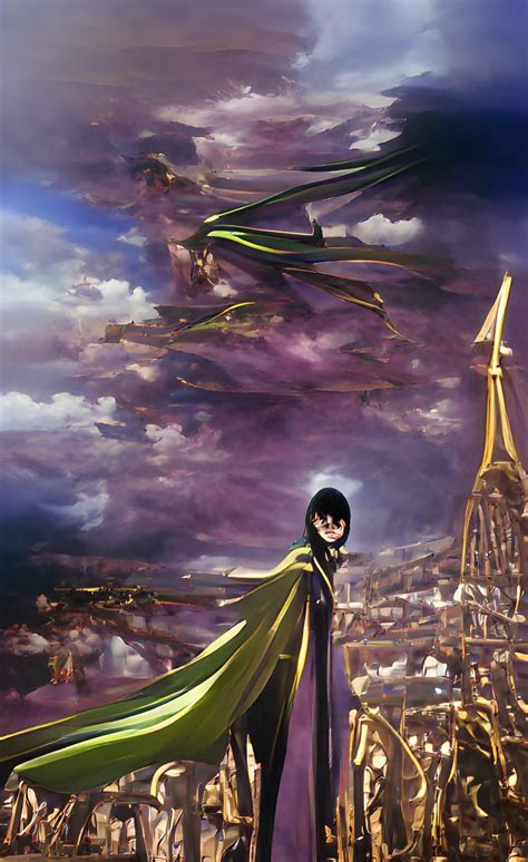 Lelouch Vi Britannia Ai Generated Art Rcodegeass