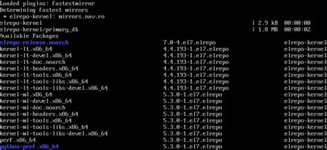 Final Guide To Update Kernel In CentOS To The New Version