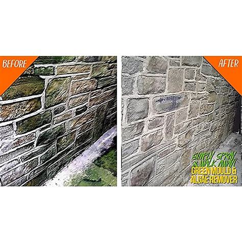 Pro Kleen Patio Cleaner Simply Spray And Walk Away Green Mould And Algae Killer For Patios