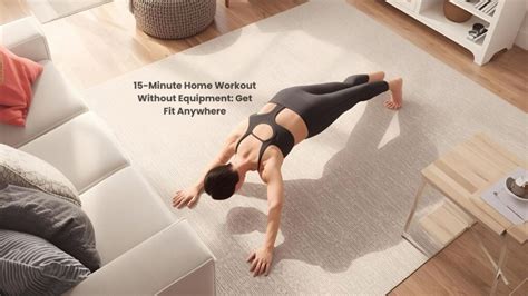 15 Minute Home Workout Without Equipment Get Fit Anywhere Optilife