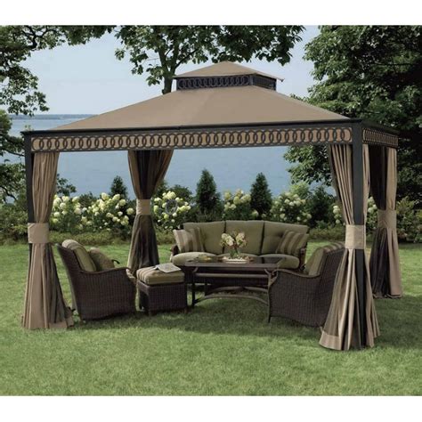 Sunjoy 10 X 12 Ft Replacement Canopy Cover For L Gz399pal 1b Alum