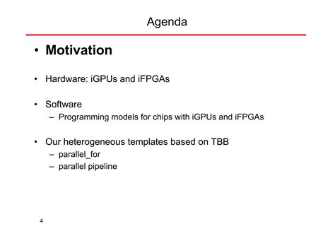 Making The Most Out Of Heterogeneous Chips With Cpu Gpu And Fpga Ppt