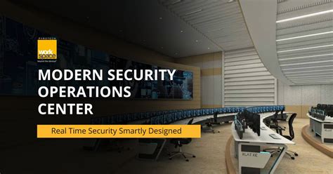 Soc Room Design Building Smart Security Centers