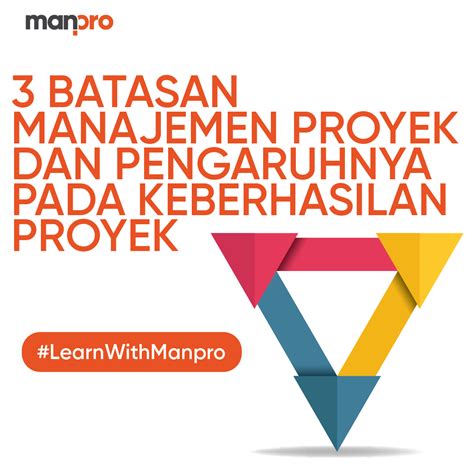 Triple Constraint Dan Pengaruhnya Pada Keberhasilan Proyek Manpro