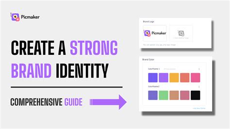 how to create a strong brand identity in your design picmaker tutorials