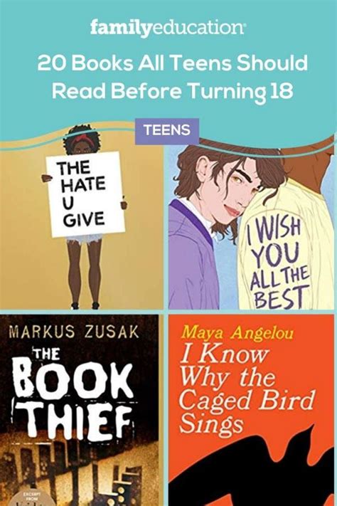 35 Good Books For Teens To Read Before They Turn 18 Best Books For