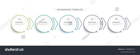 Timeline Process Infographic 5 Step Process Stock Vector Royalty Free 2389050177 Shutterstock
