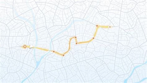 Premium Vector Navigation System Showing Tracking Navigation In