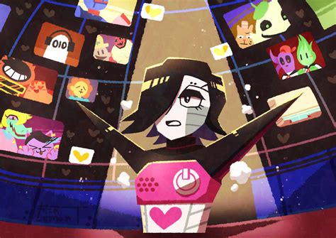 Mettaton Ex Ultra Hd Wallpaper Iconic Undertale Video Game Art By 綿野