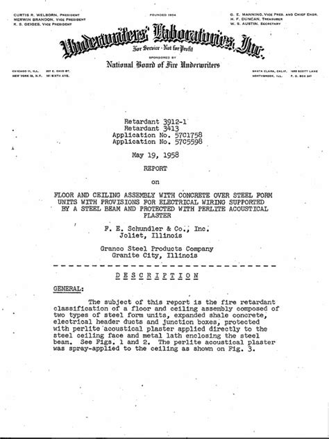 Floor Ceiling Assembly Concrete Over Steel Provisions Acoustic Plaster