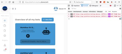 Troubleshoot Problems On A Platform Dessia Documentation